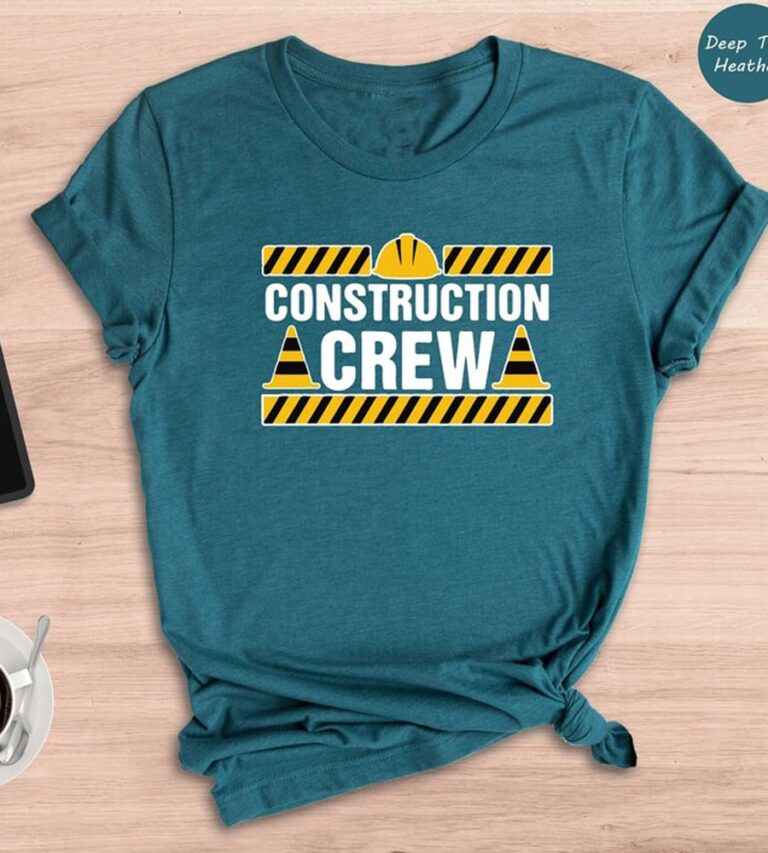 Construction Crew Shirt – Durable Workwear for Builders & Engineers ...